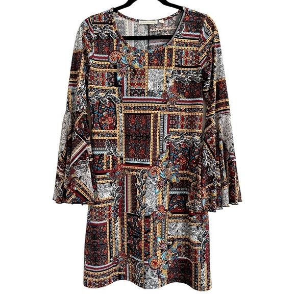 Maria Gabrielle | Dresses | Maria Gabrielle Paisley Floral Patchwork ...